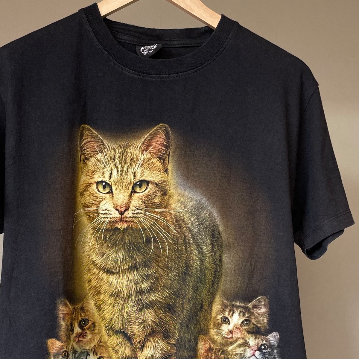 Cat print - Tee | used&vintage aoakua