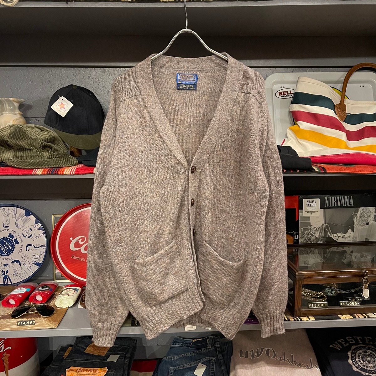 60s Pendleton Wool Knit Cardigan | VOSTOK