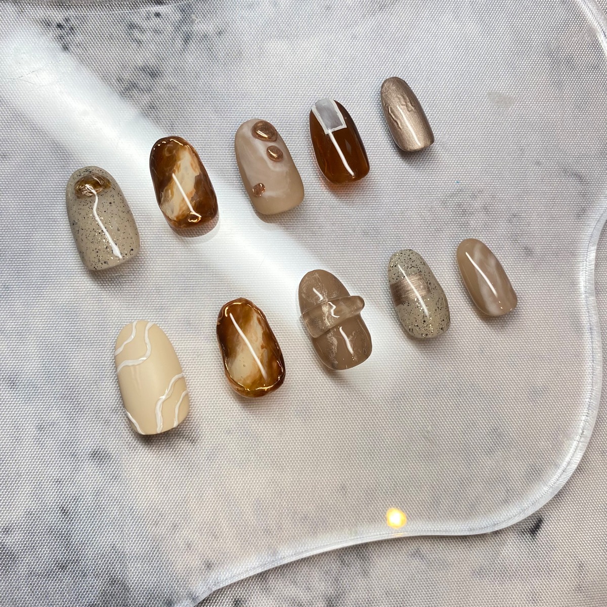 Autumn ブラウンニュアンス | num nail