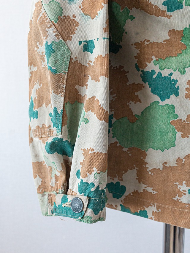 East Germany Blumentarn Pattern Camoufrage Jacket | idéee