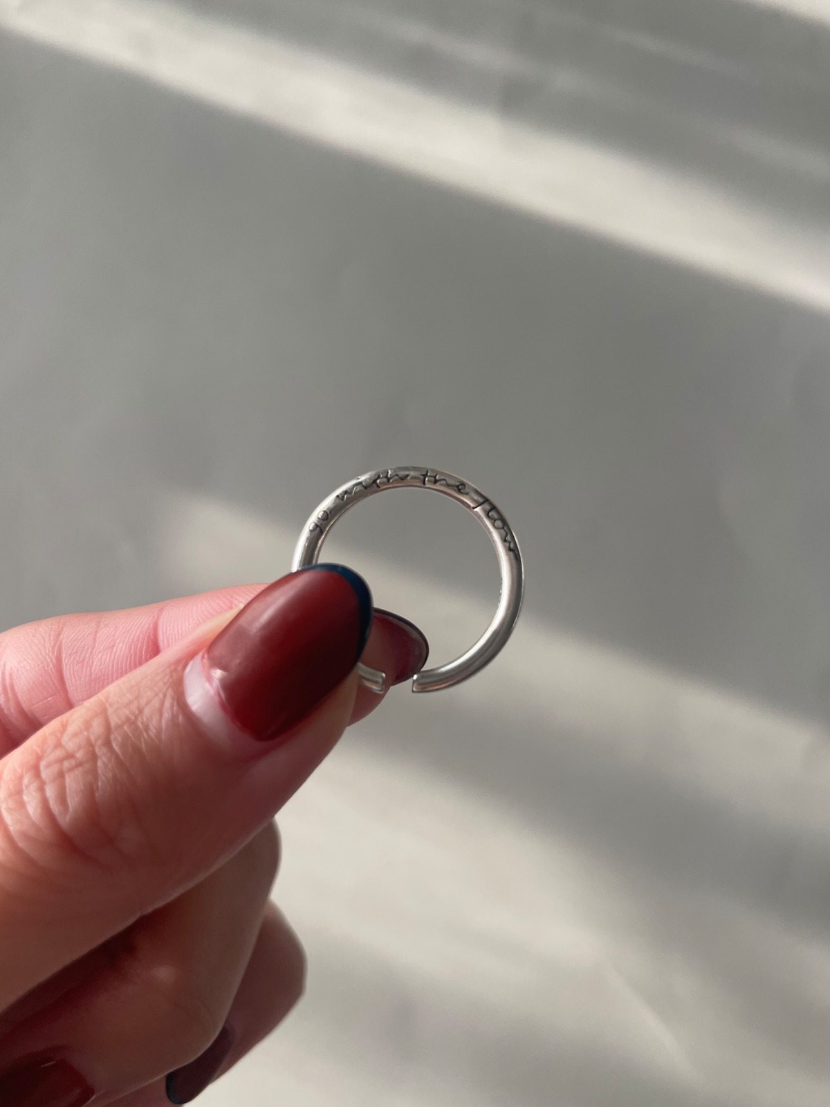 letter ring | joie