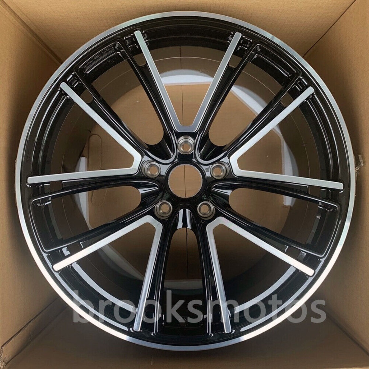 2010-2016 ポルシェ パナメーラ 970 21X9.5 21X11 21インチ ステーグルホイール BRN-1635 ...