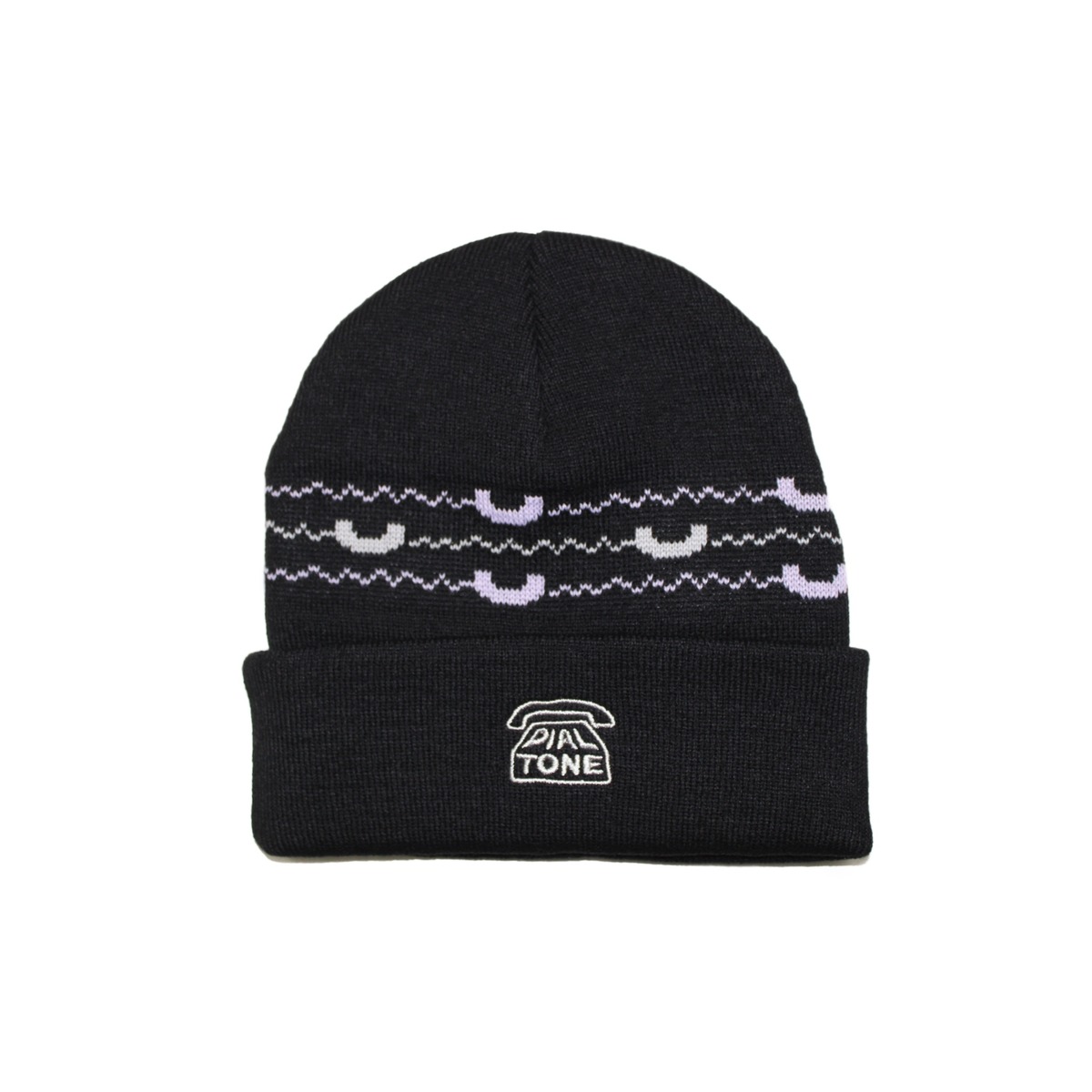 DIAL TONE HOTLINE BEANIE BLACK 8 Times Corner Store dial-tone-hotline-beanie-black-8-times-corner-store