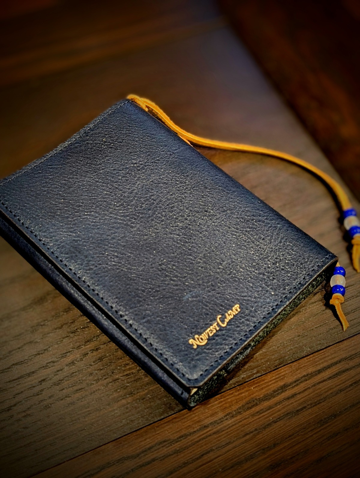 NOWEST CAMP NC別注 レザーブックカバー（箔押し） | NOWEST CAMP ONLINE SHOP