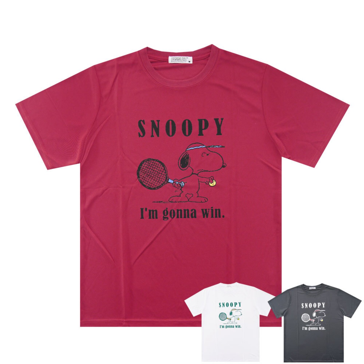 スヌーピー 半袖 Tシャツ メンズ ドライ PEANUTS 犬 グッズ S1122-300B T-SHIRT | セレクトショップHOBBYS BASE店