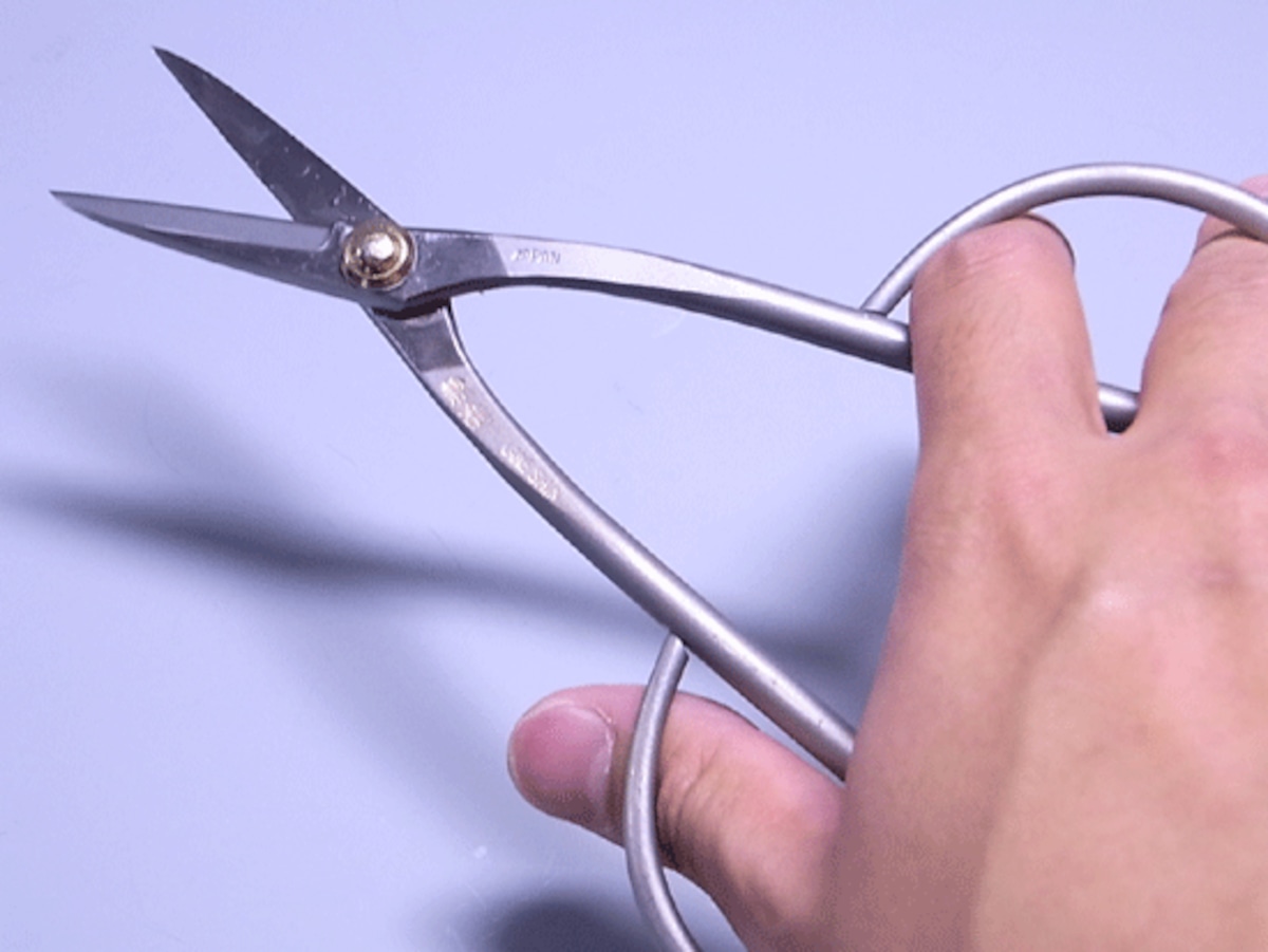 さつき鋏 ステン 180mm No.827 兼進 Bonsai Trimming Scissors さつき鋏 ステン 180mm No.827 兼進 Bonsai Trimming Scissors