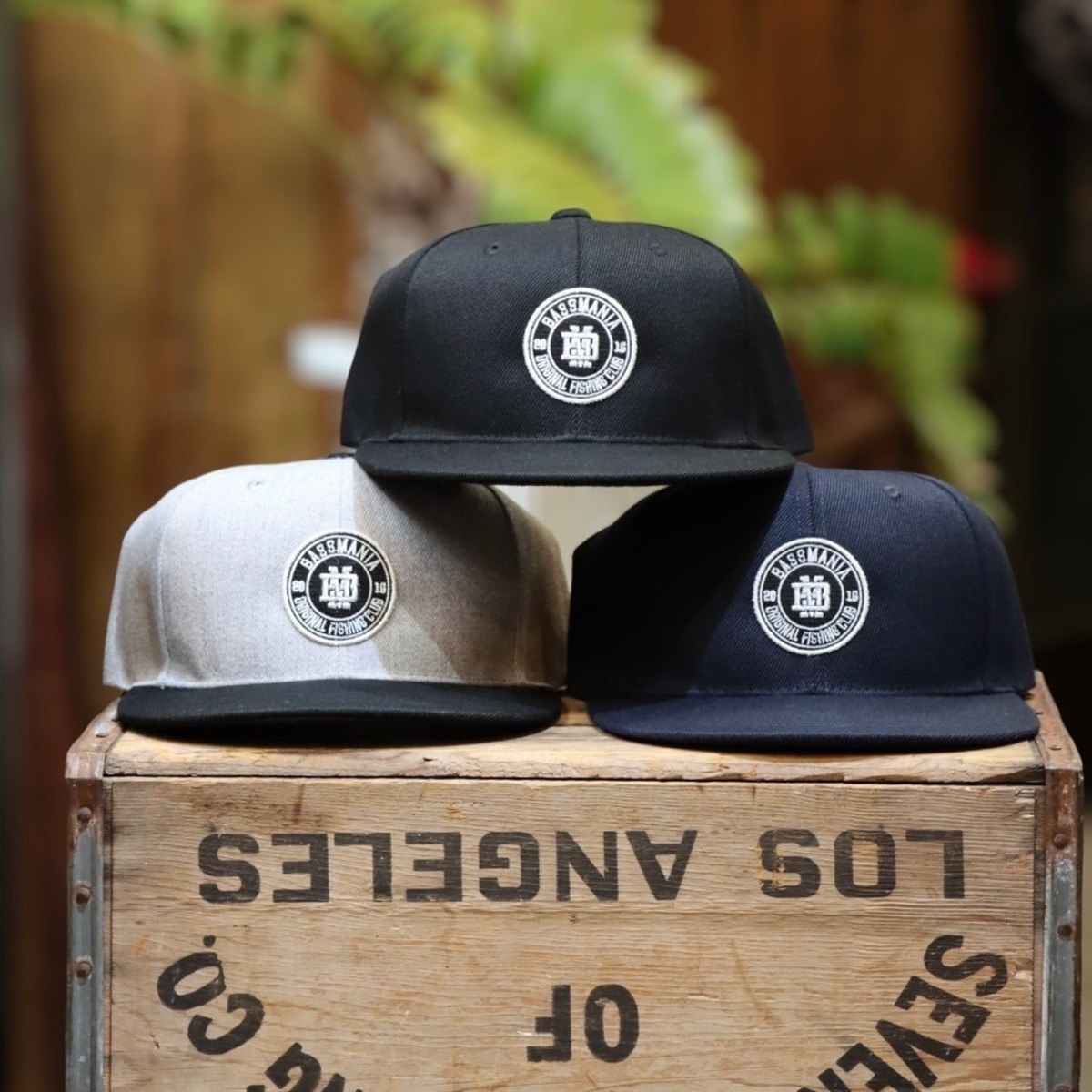 BM Circle Logo Flat CAP | bassmania.jp
