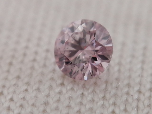 ピンクダイヤモンドルース 0.054ct fancy purplish pink SI2(CGL) | fancy color plus