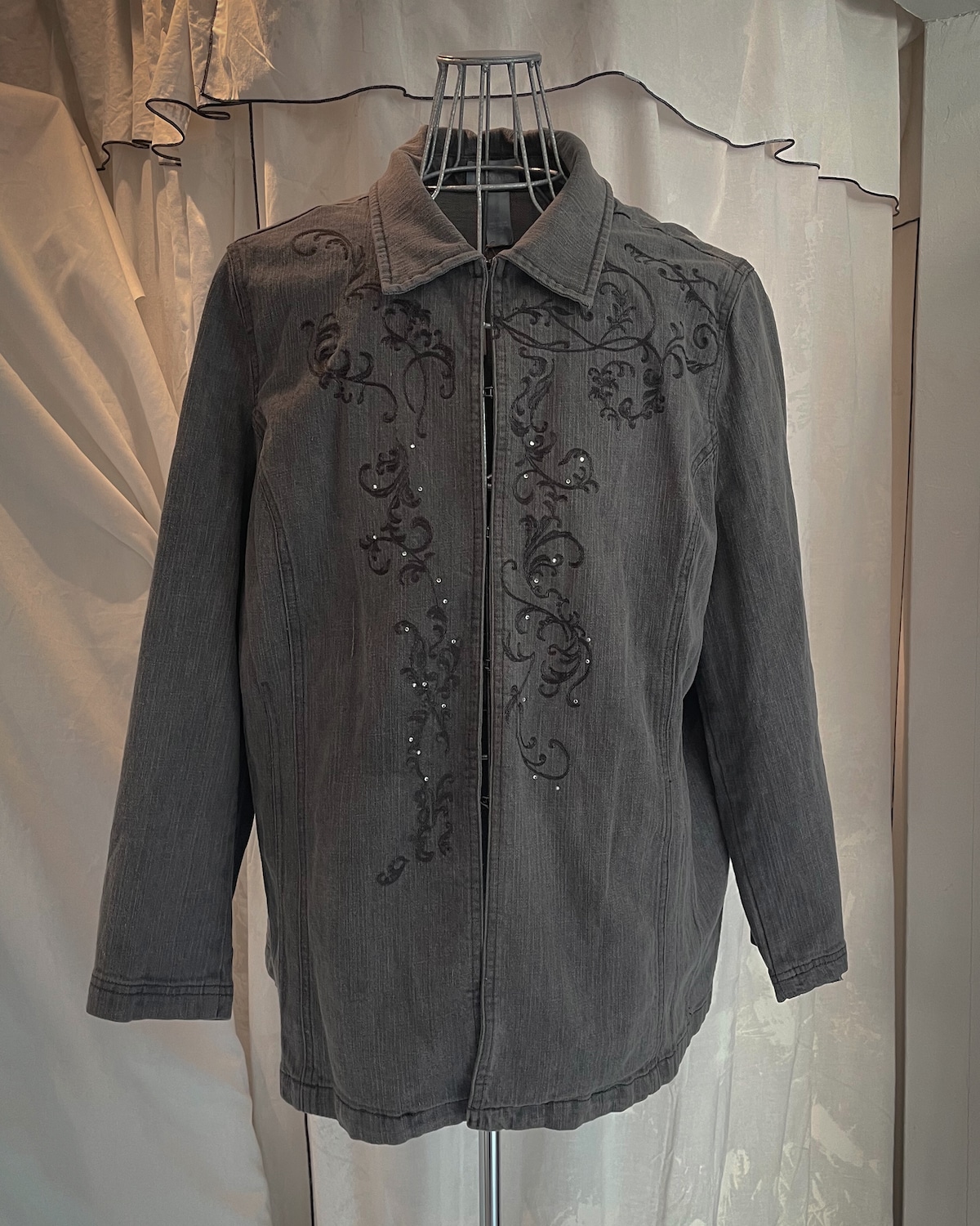 fairycore glay denim jacket | Queens
