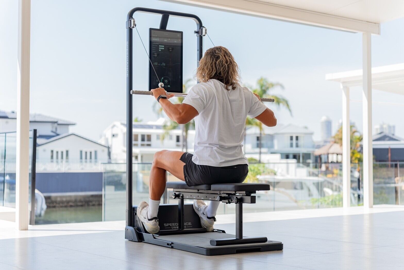 【送料無料】DELTA FITNESS限定保証付き SPEEDIANCE GYM MONSTER FAMILY PLUS(ローイング付 ...