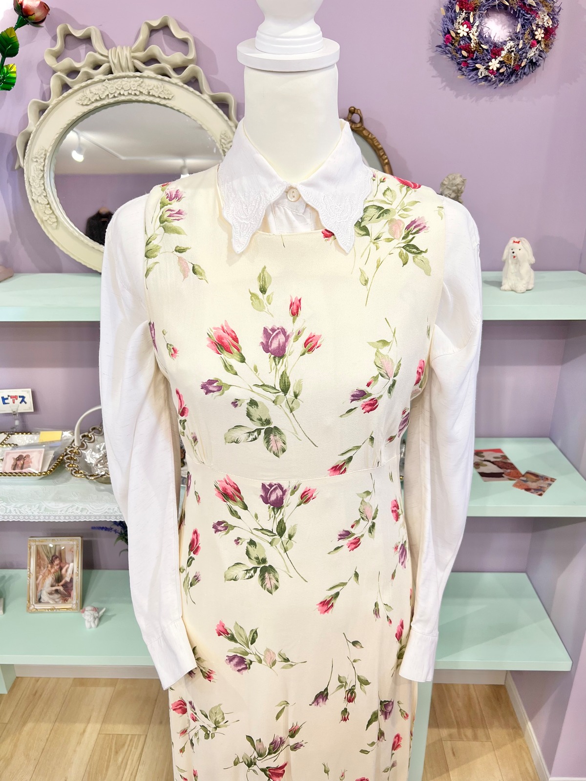 rose jumper skirt | milphile