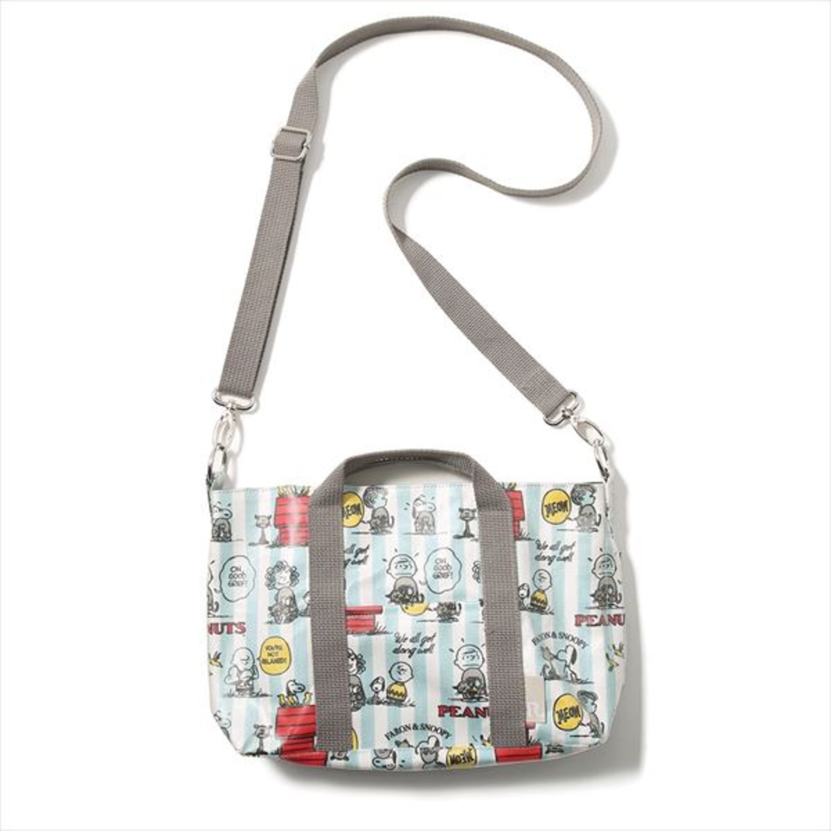 Rootote ルートート トートバッグ 通販 サイドポケット ROO-CARRIAGE ルーキャリッジ ユニセックス PEANUTS ピーナッツ SNOOPY スヌーピー ラミネート ...