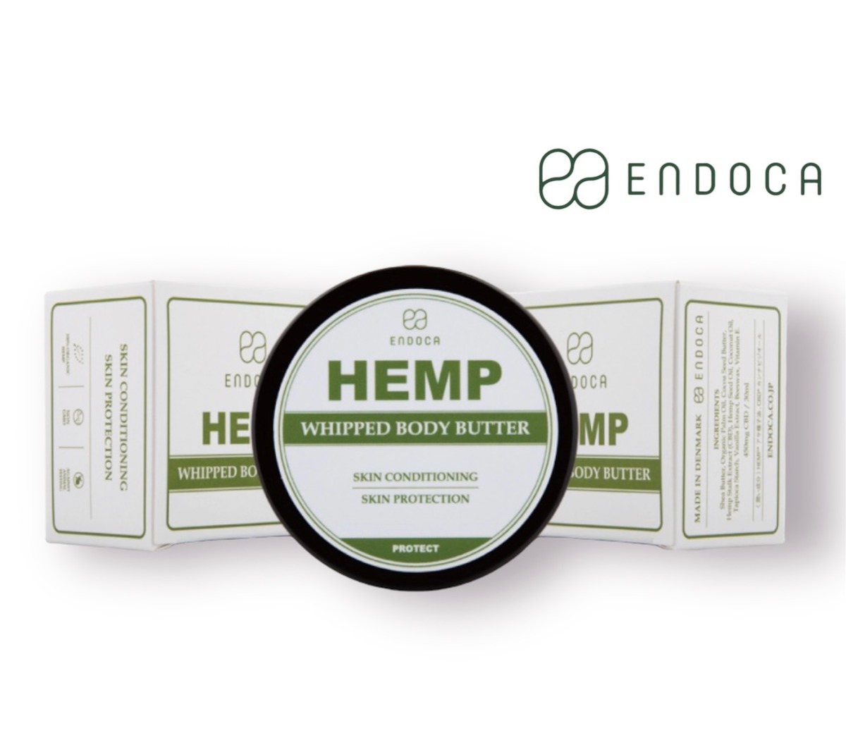 endoca - Mini Hemp Body Butter | en