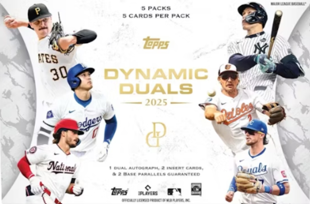 ※1点限り【限定販売】Topps Dynamic Duals 2025 Baseball｜デュアルサインカード狙いの超豪華MLB公式BOX ...