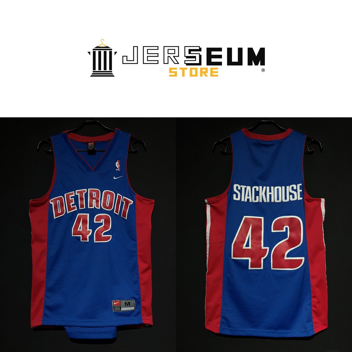 【1999/02】 / Detroit Pistons（A） / Condition：Preowned / Grade：7 / Size：M ...