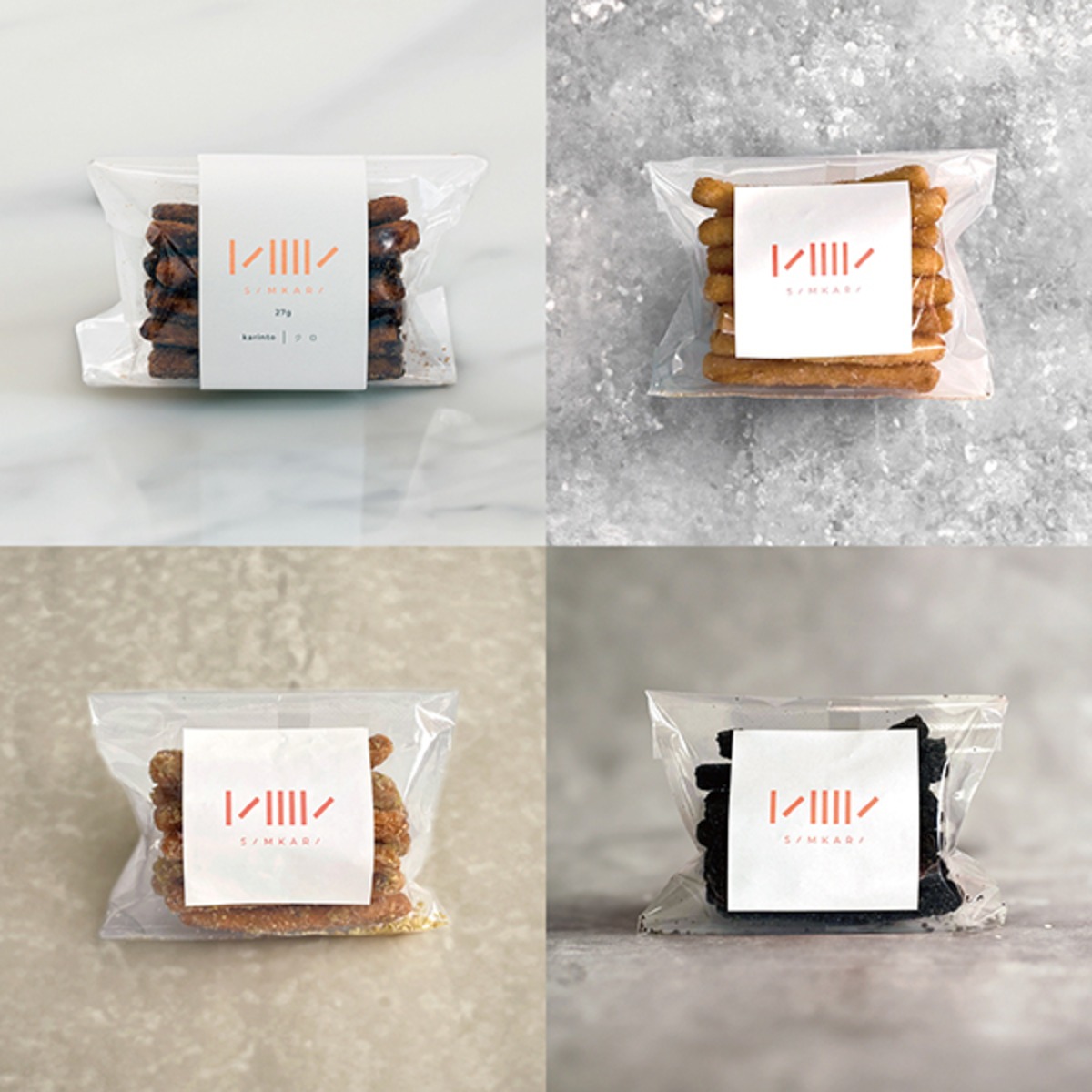 シンカリ カリントウ （クロorシナモンorピスタチオorゴマ） 27g（巾着ラッピング可） | SIMKARI