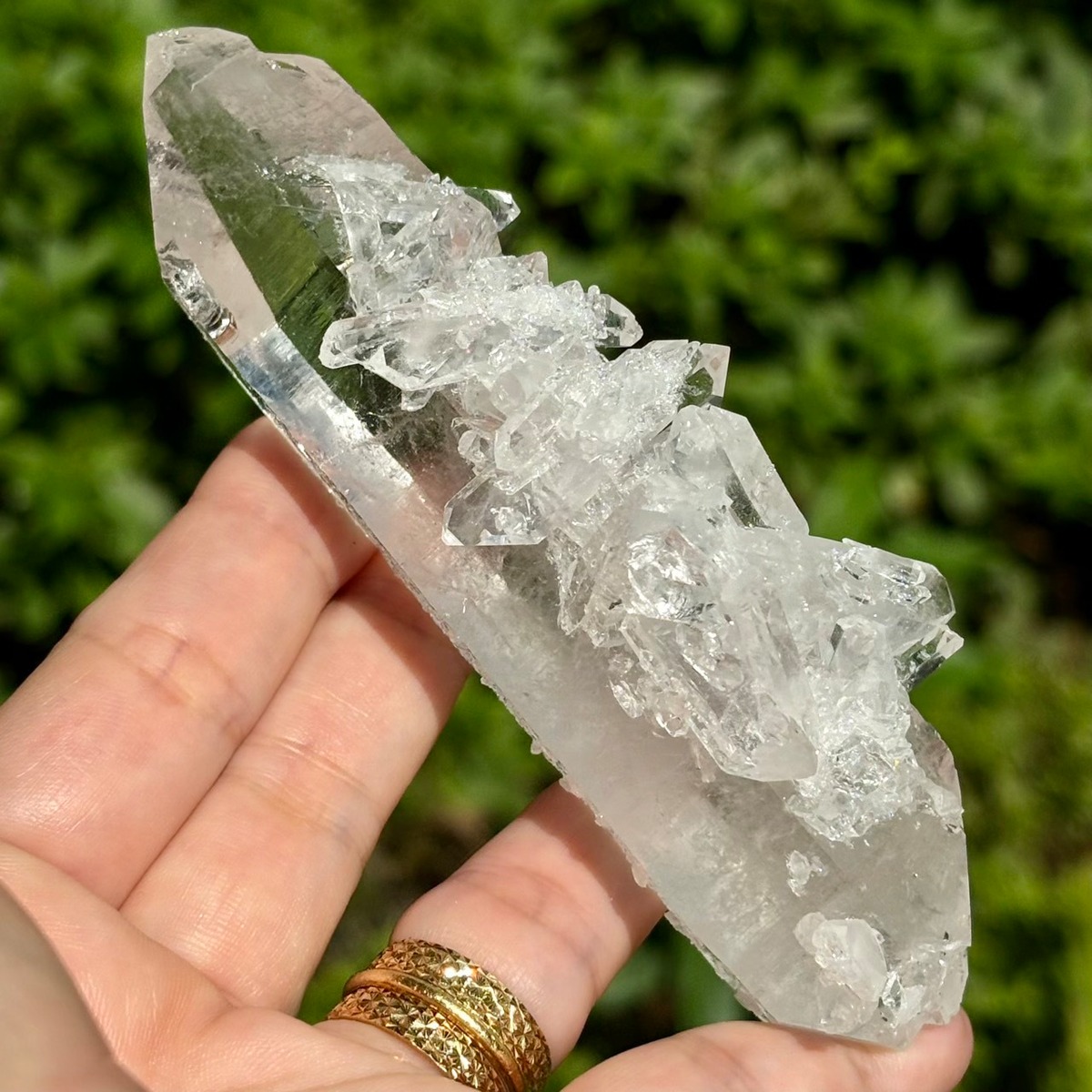 アーカンソー産バーナクル水晶のポイント(原石) AR-1 Arkansas Barnacles Quartz Point | My ...
