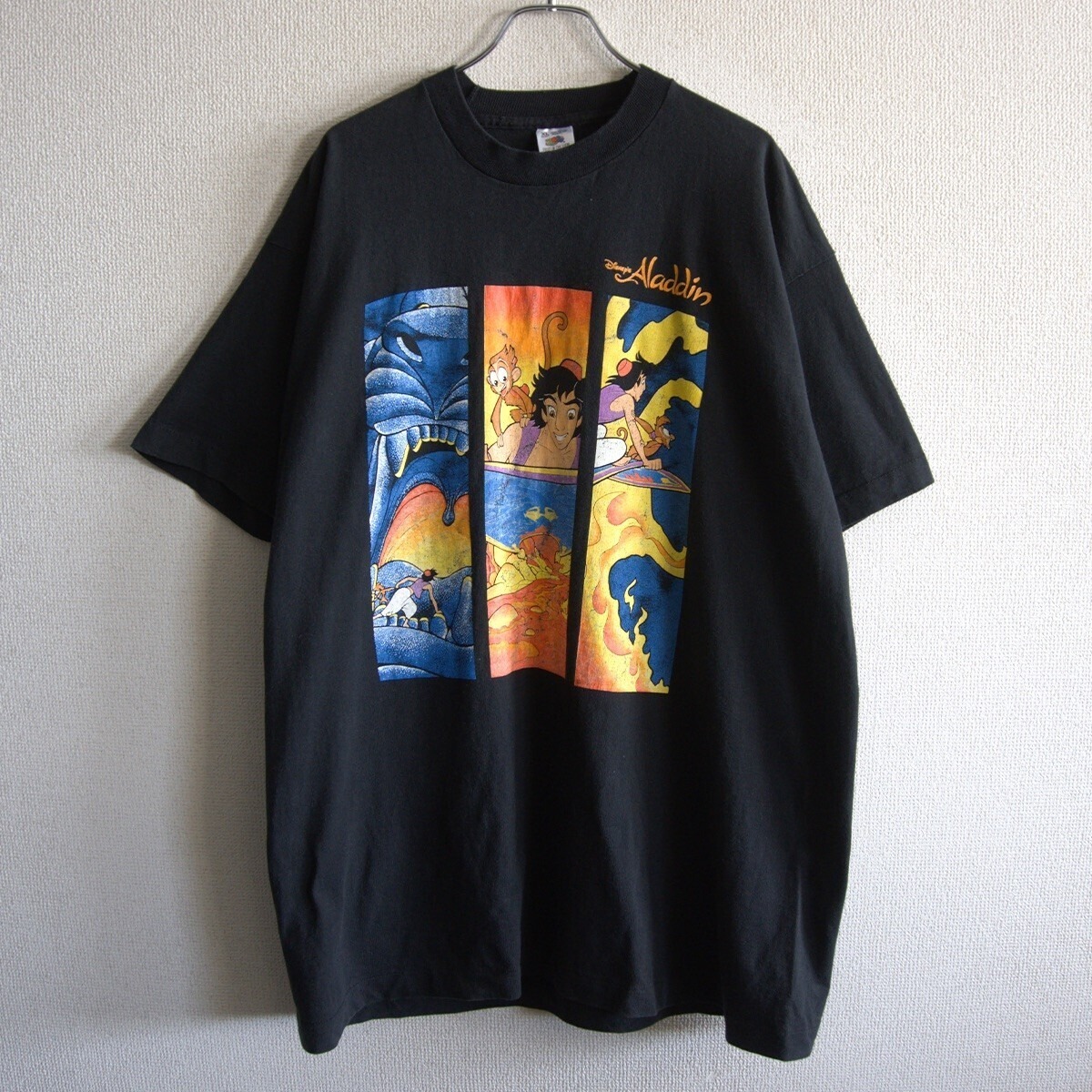 【90s】 【Aladdin Tee】 XL アラジン Disney ディズニー 90年代 ムービーT 古着 Tシャツ 25090755 ...