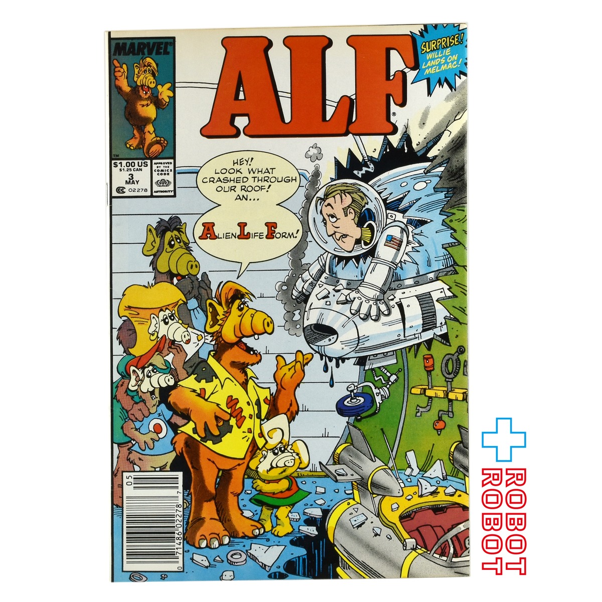 マーベル コミックス アルフ #3 1988 | ROBOTROBOT