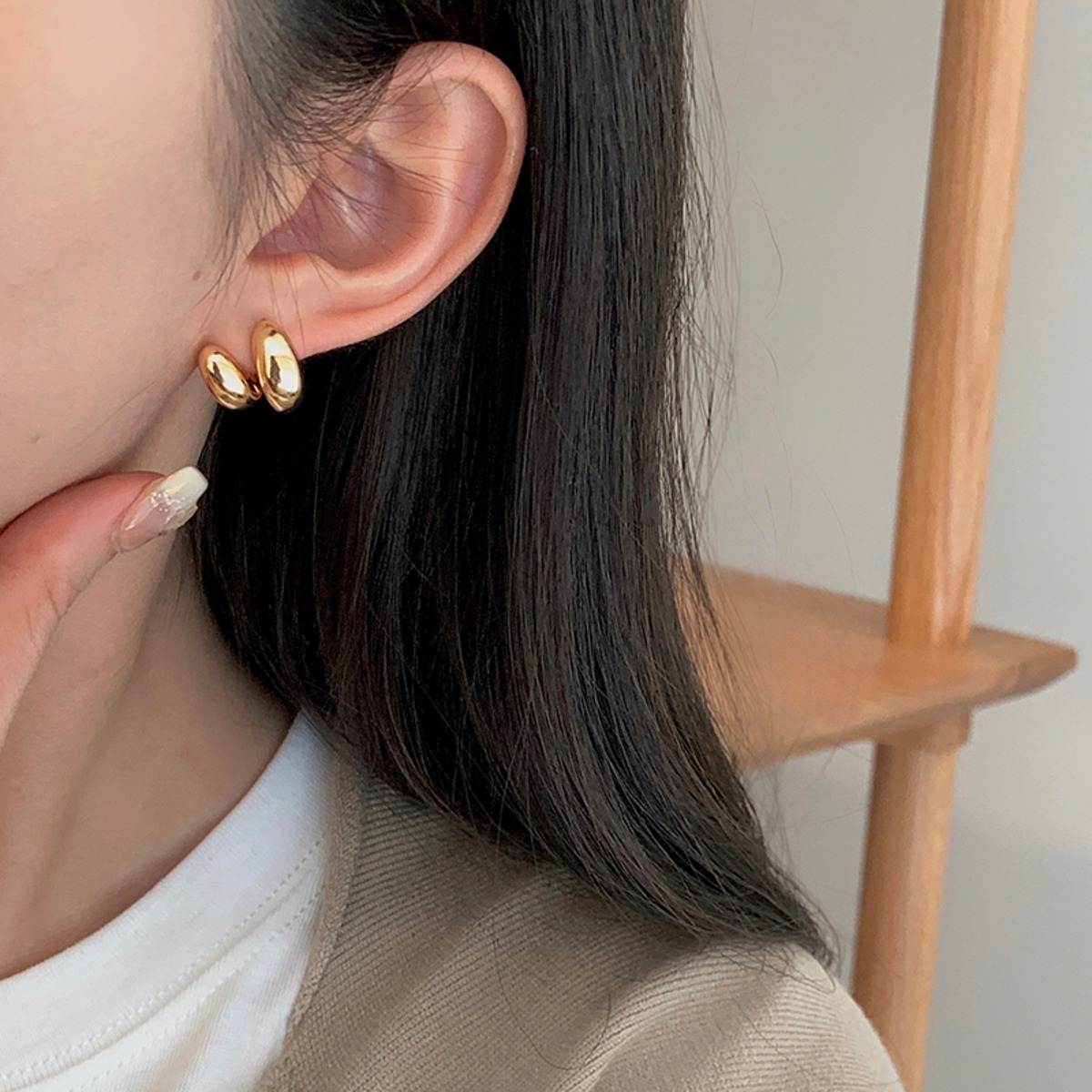 yione韓国のデザインピアス 2s | paapilioo