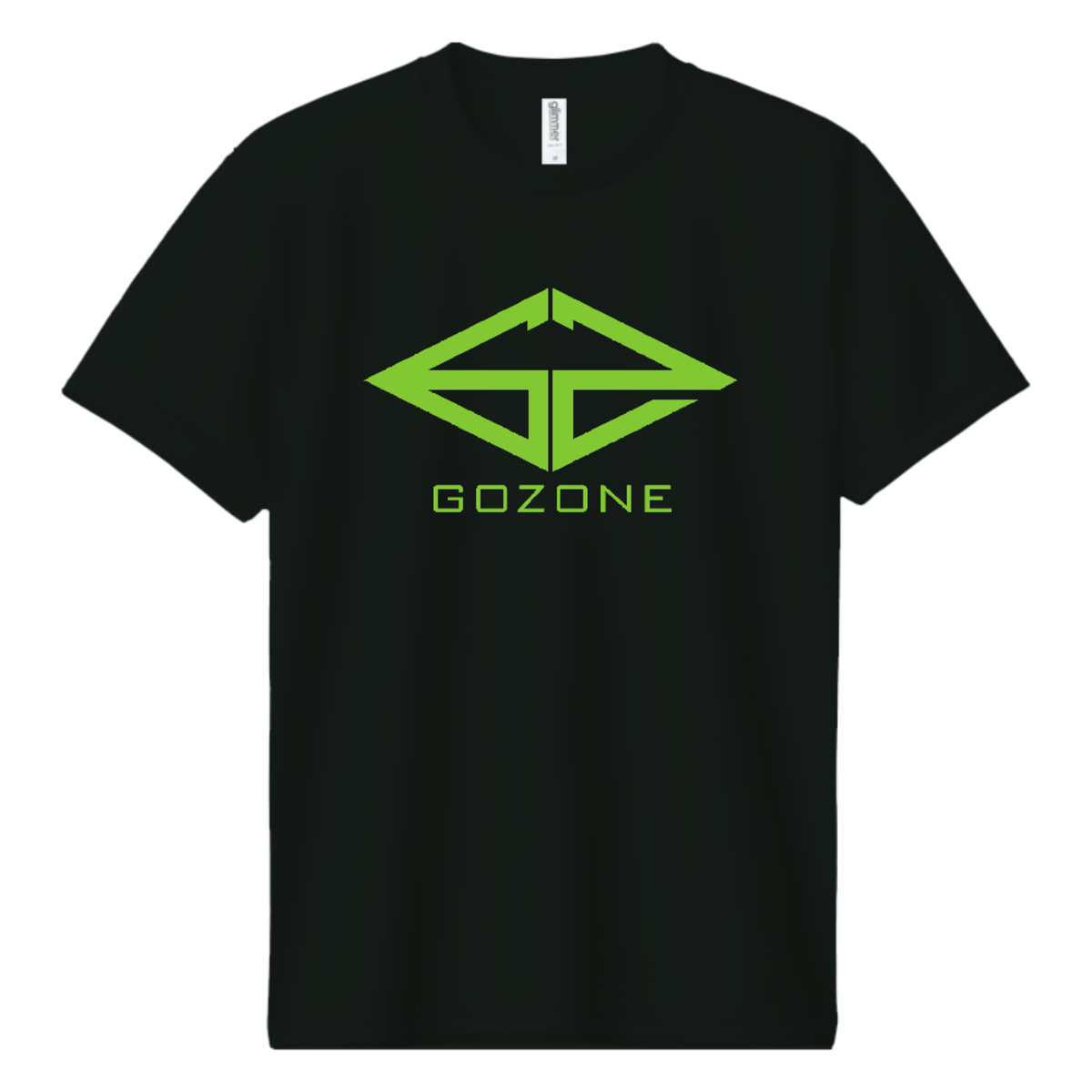 GOZONE ドライTシャツ black×green | gozonejapan
