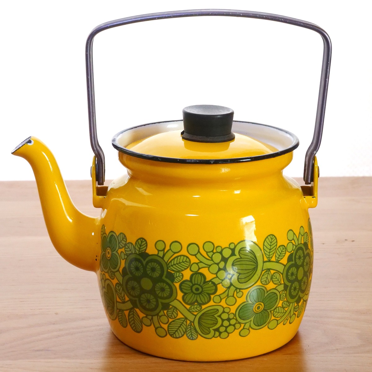 フィネル/アラビア Finel/ARABIA [Primavera プリマヴェーラ ホーローケトル(1L)] Raija Uosikkinen | TORi loppis トリロッピス