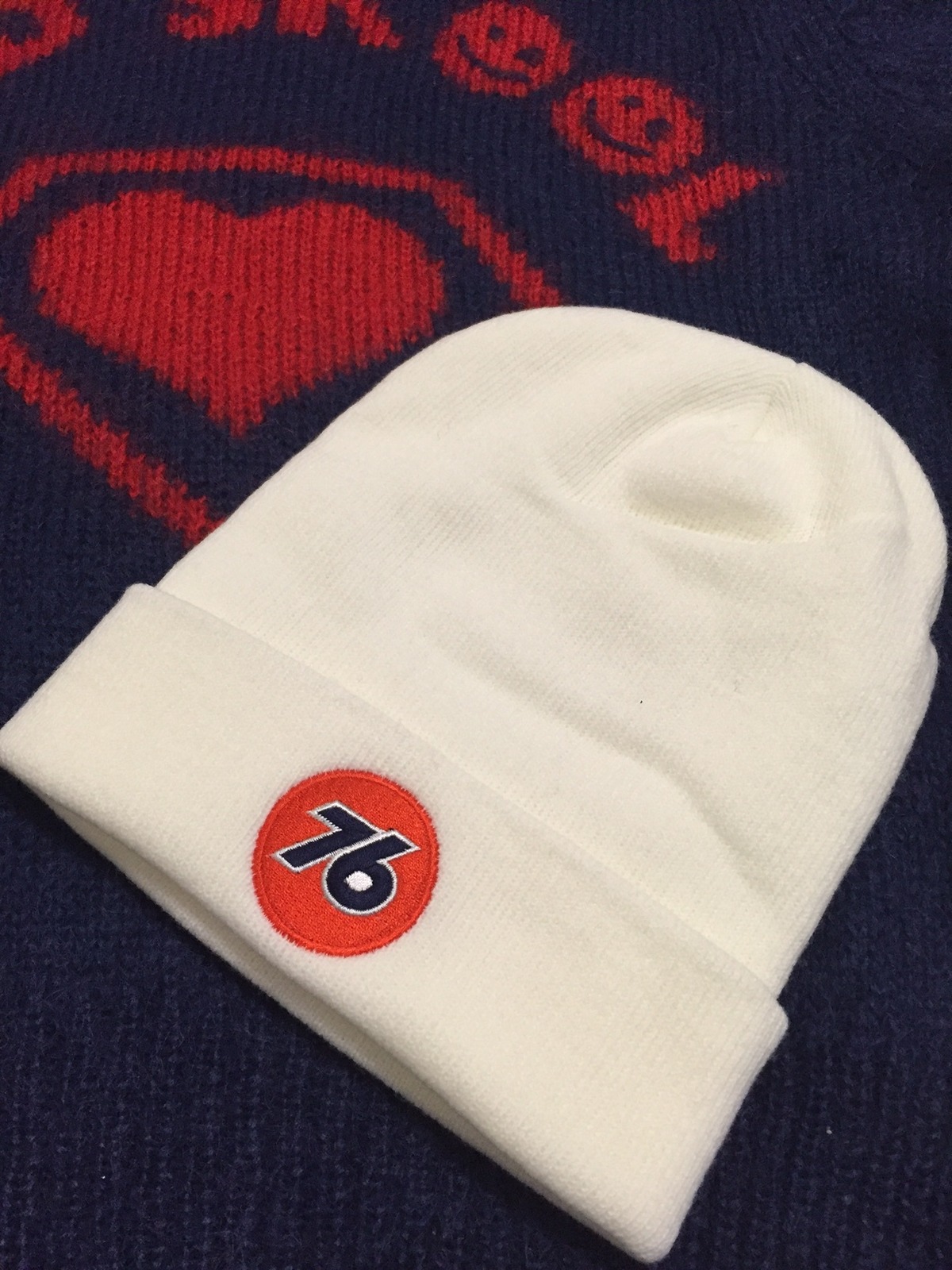 late90's 76 lubricants knit cap | NOVO！