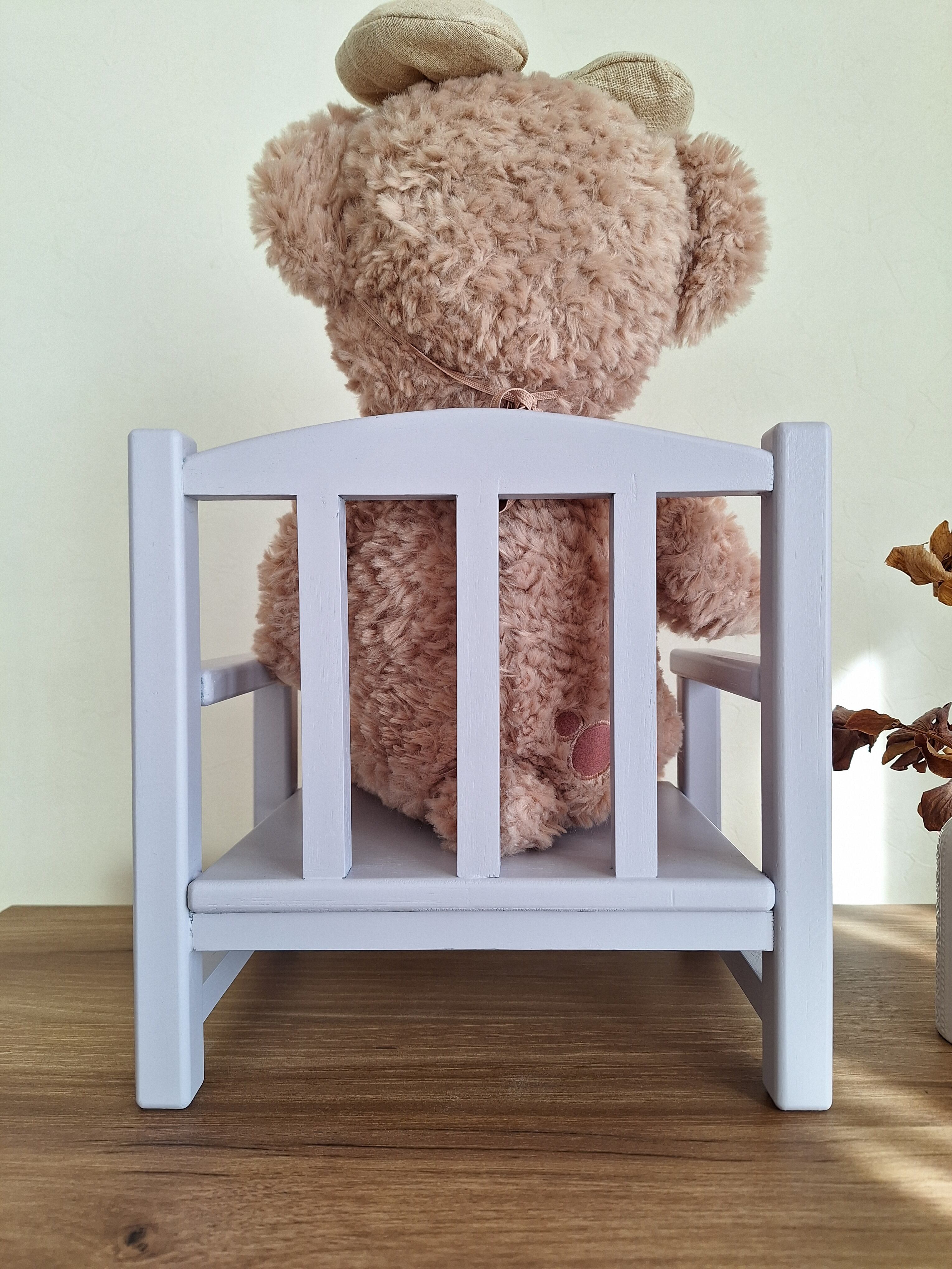 Msize ラベンダー ぬいぐるみ用 椅子 | LEMON レモン │小さなかわいい家具のお店│キッズチェア│ベンチ