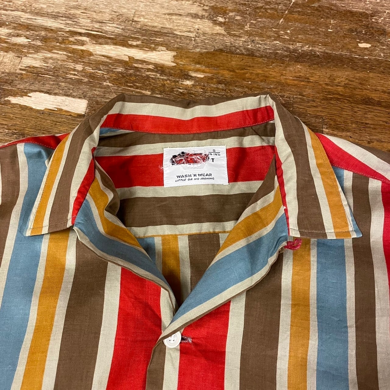 60s TOWNCRAFT Mulch Color Cotton Shirt | DESERTSNOW