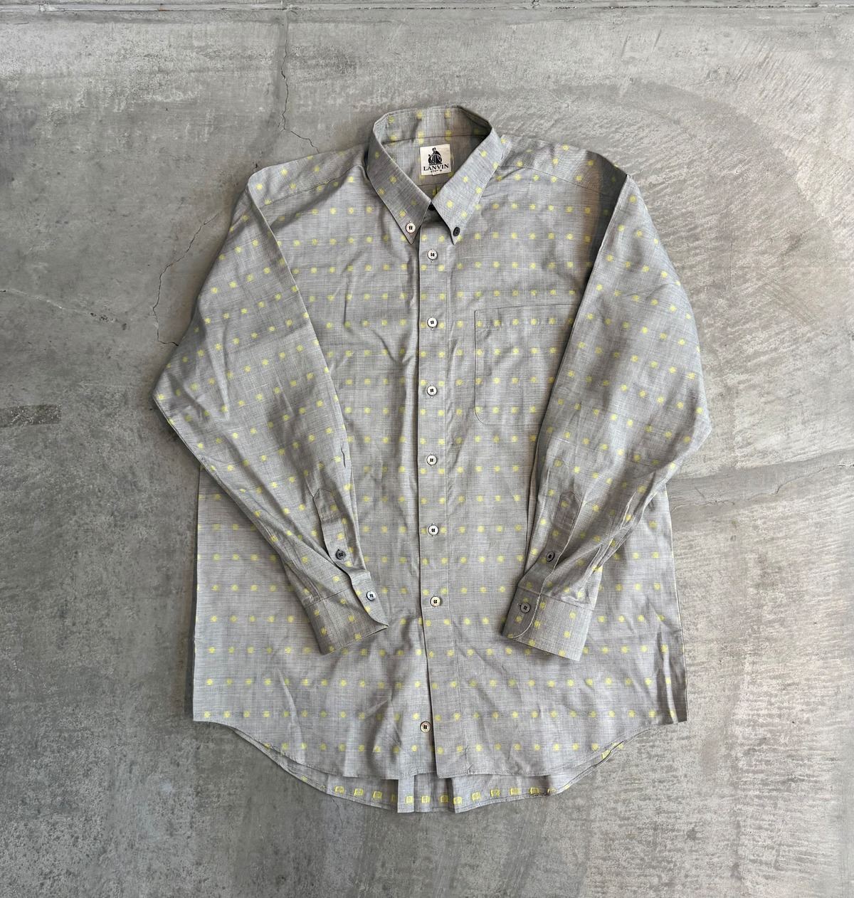 diamond dot pattern shirts by lanvin | soBAe