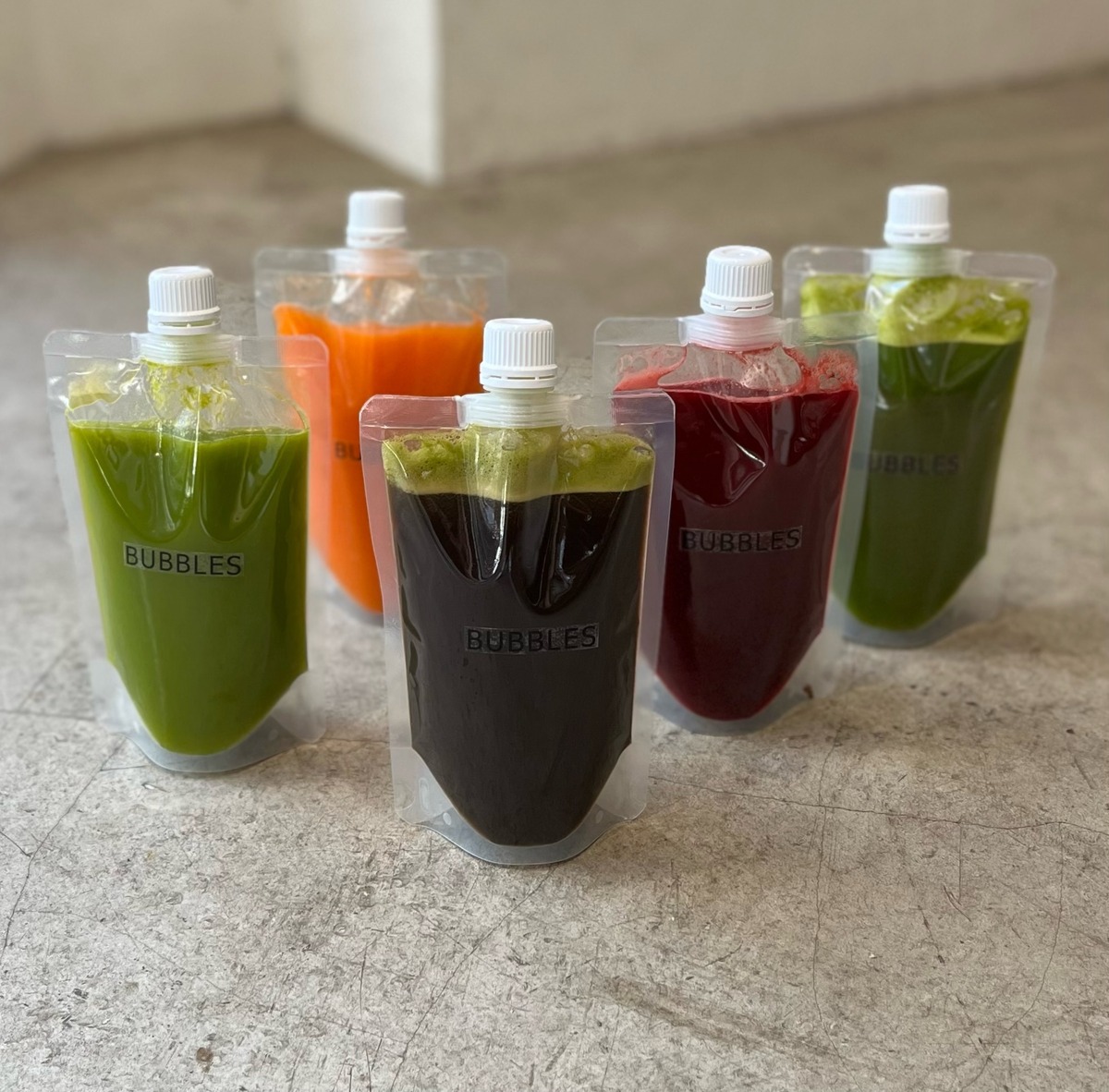 ※冷凍品【FASTING PROGRAM】ジュースクレンズセット スペシャル(R size,各350ml) | JUICE STAND BUBBLES