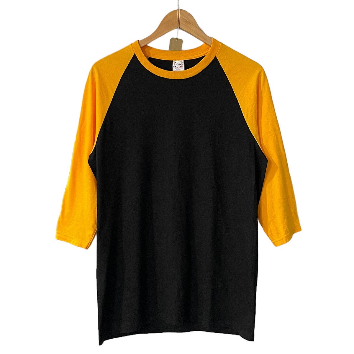 “vintage” design raglan long tee | 宮崎古着屋 charme