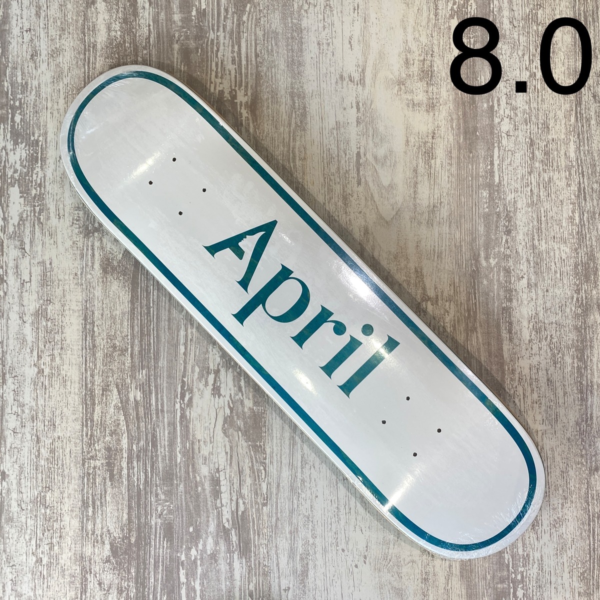 【APRIL】OG LOGO BLUE 8inch | ACT sb store