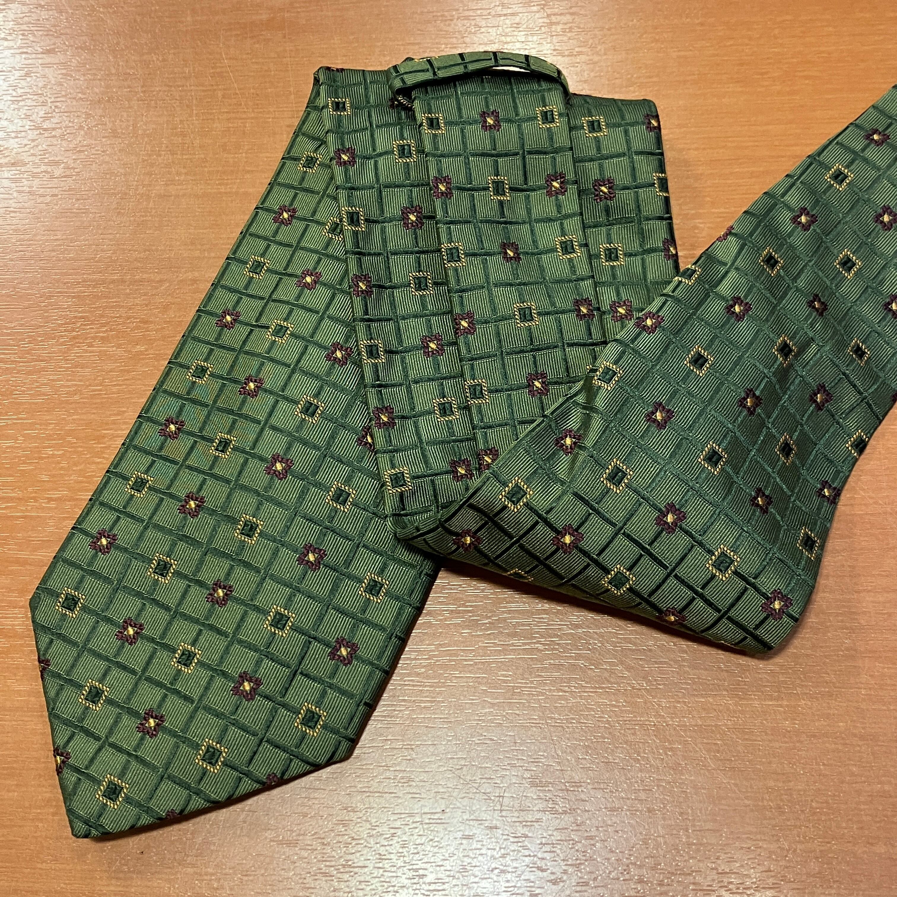 Franco Minucci SILK 小紋柄 JACQUARD TIE | safarionline