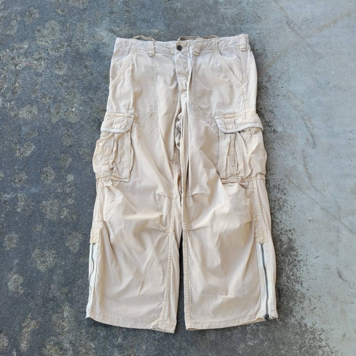 90s Abercrombie&Fitch × CALVIN KLEIN ギミックカーゴパンツ | Crown Bucks クラウンバックス