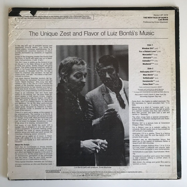 Luiz Bonfa - The New Face Of Bonfa | goodolddays