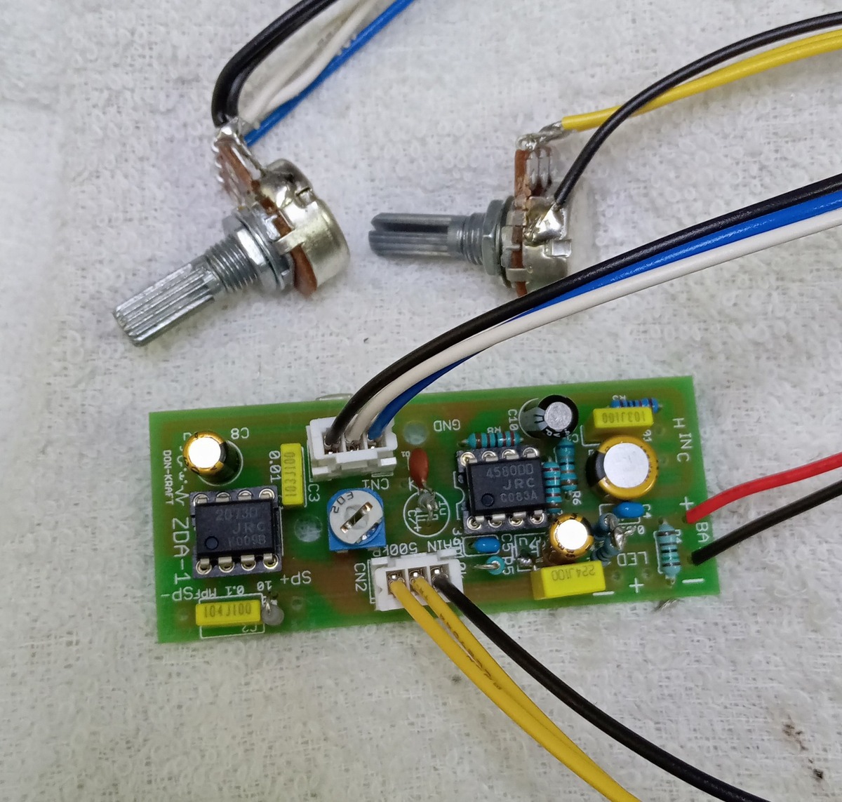 ZDA-1B ZO-3 ディストーションアンプ ブラウニーパッチバージョン | DON-KRAFT EFFECTORS