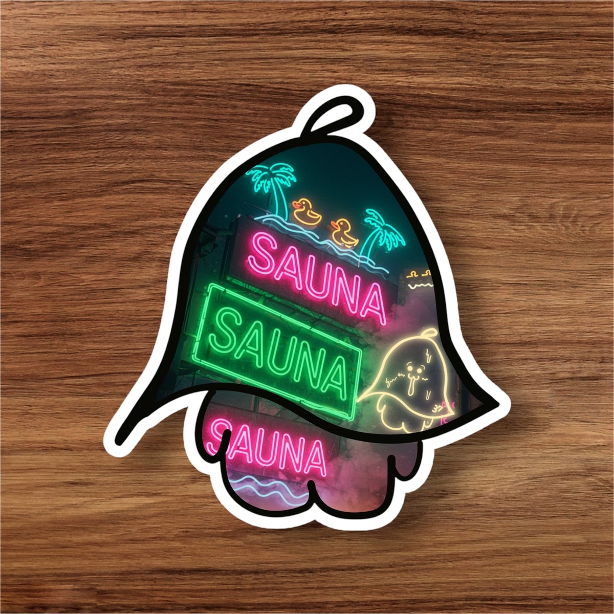 SAUNA sticker | sdesign