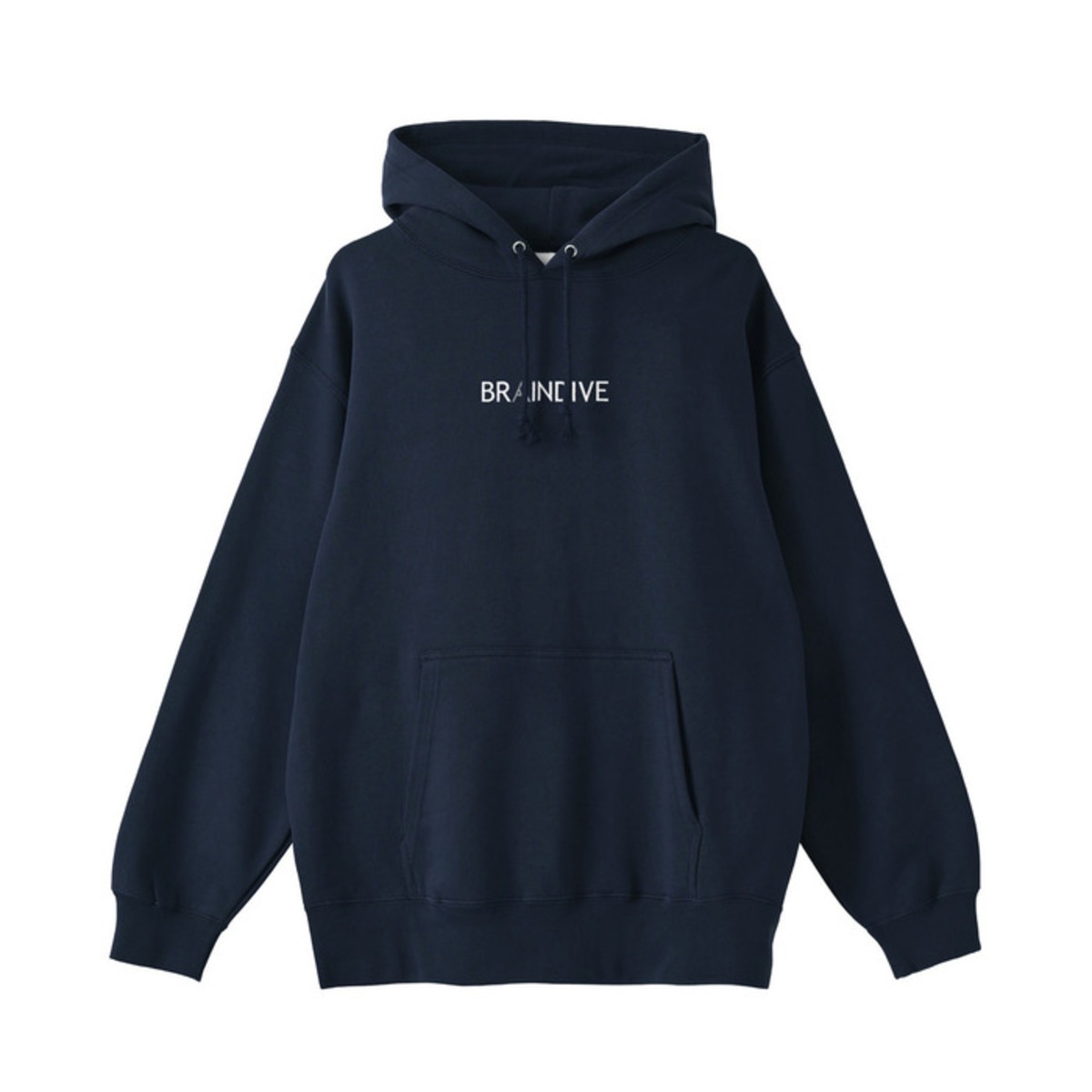 【BRAINDIVE】Word Navy Parka | BRAINDIVE