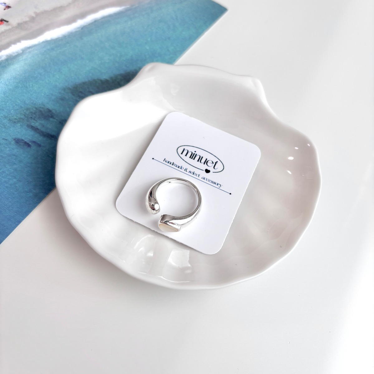 milky drop ring(12〜16号) | minuet