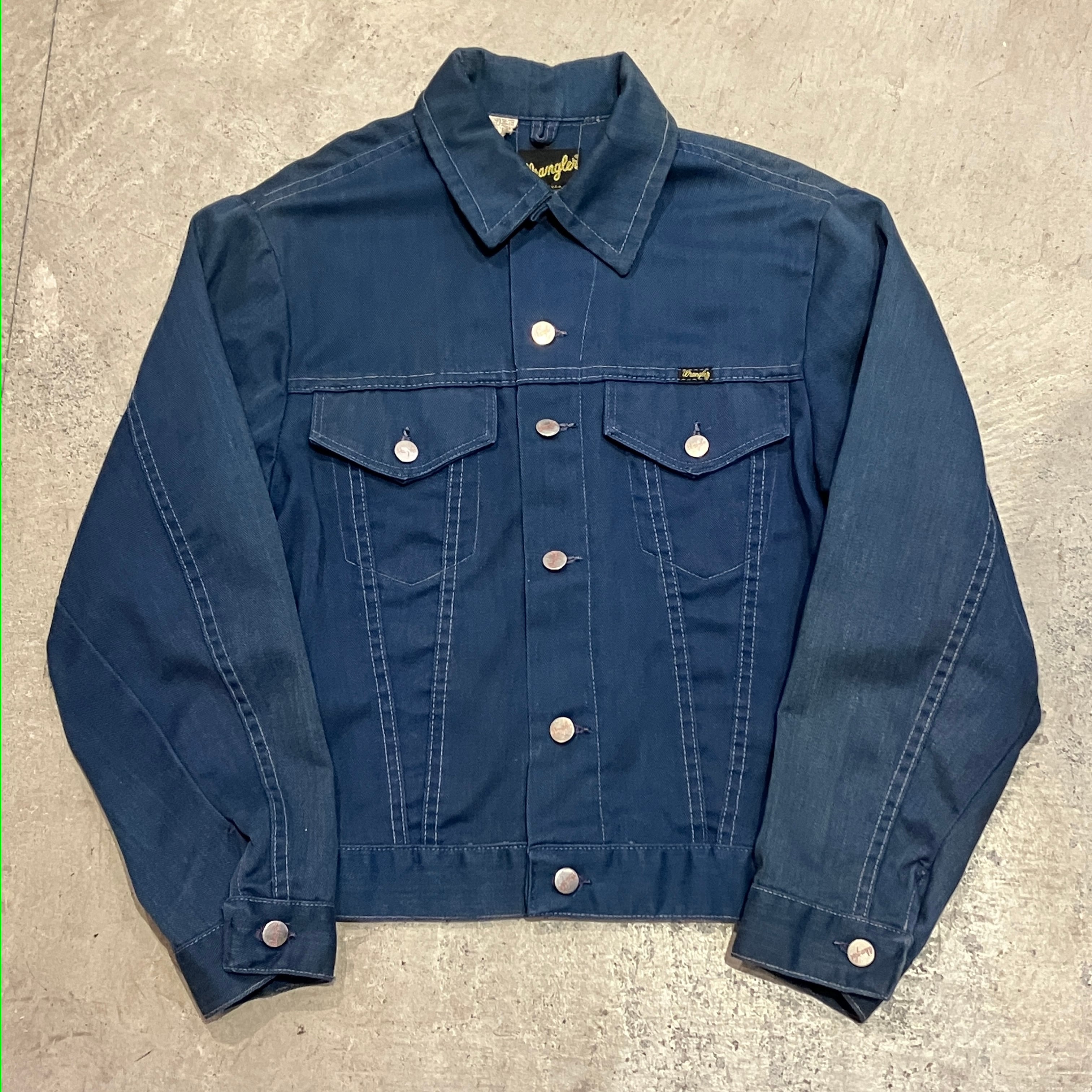 1970s WRANGLER JACKET NAVY | safarionline