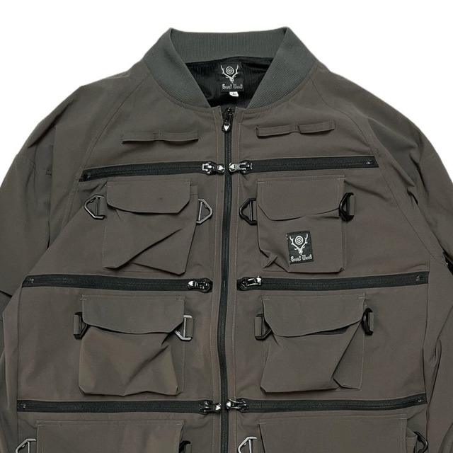 south2 west8 Multi-Pocket Zipped 2 Way Jacket | A WORD.ONLINE SHOP