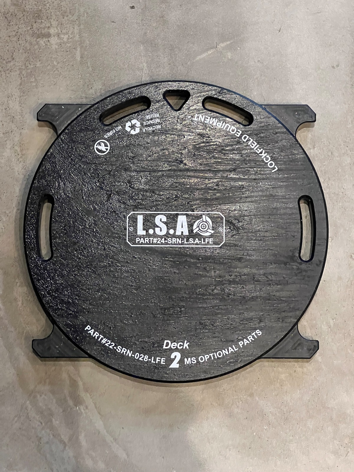 【LOCK FIELD EQUIPMENT】DECK2 for MS BLACK L.S.A Ver. | L.S.A outdoor（lsa）