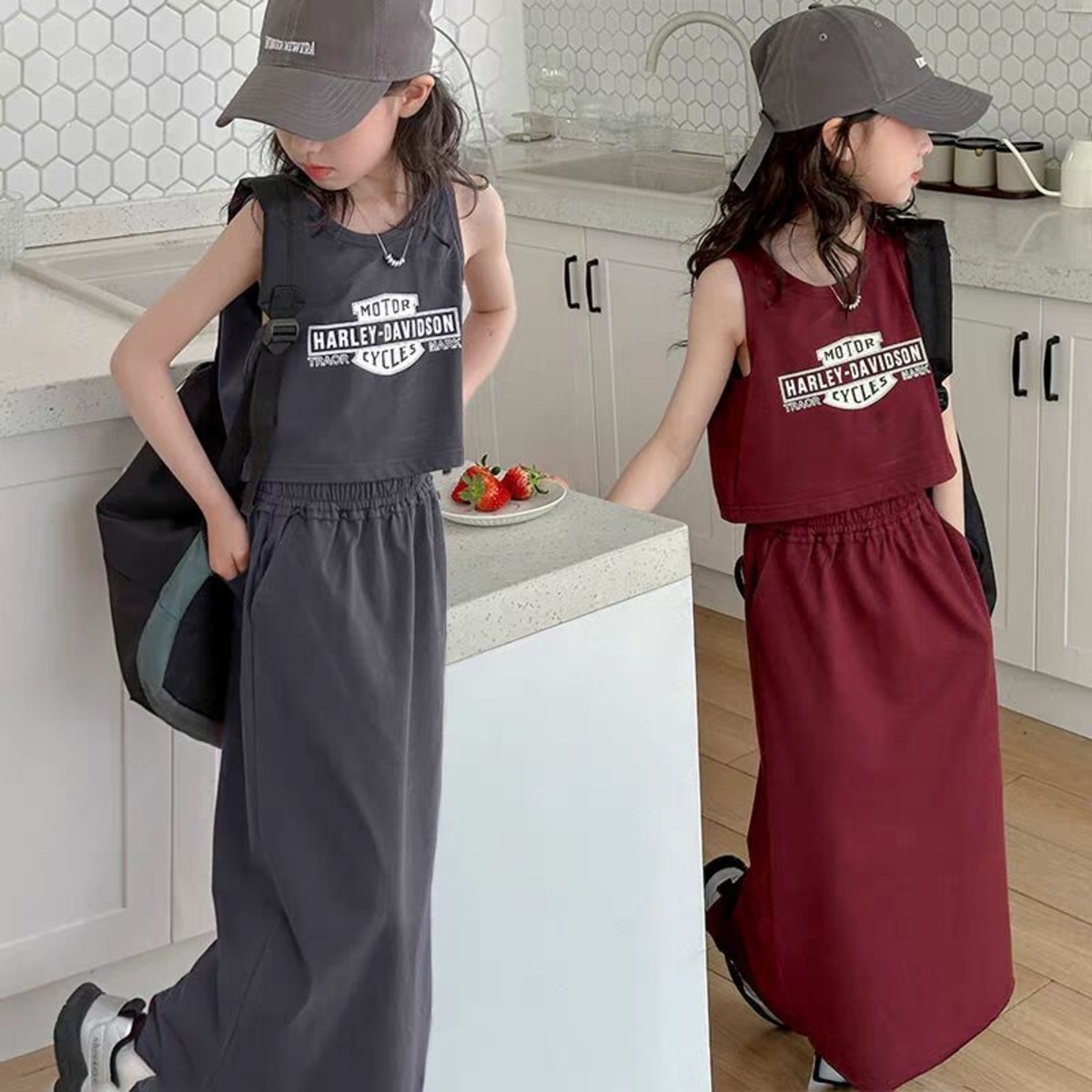 【即納】KIDS セットアップ★120cm～170cm 3色展開～ | myrkstore