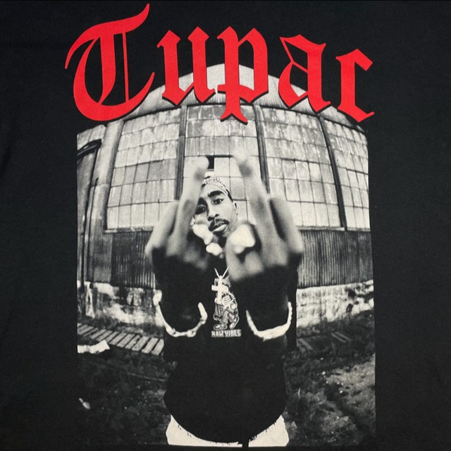 00's / 2Pac / Birds (Middle Fingers) Rap Tee | ASCENT