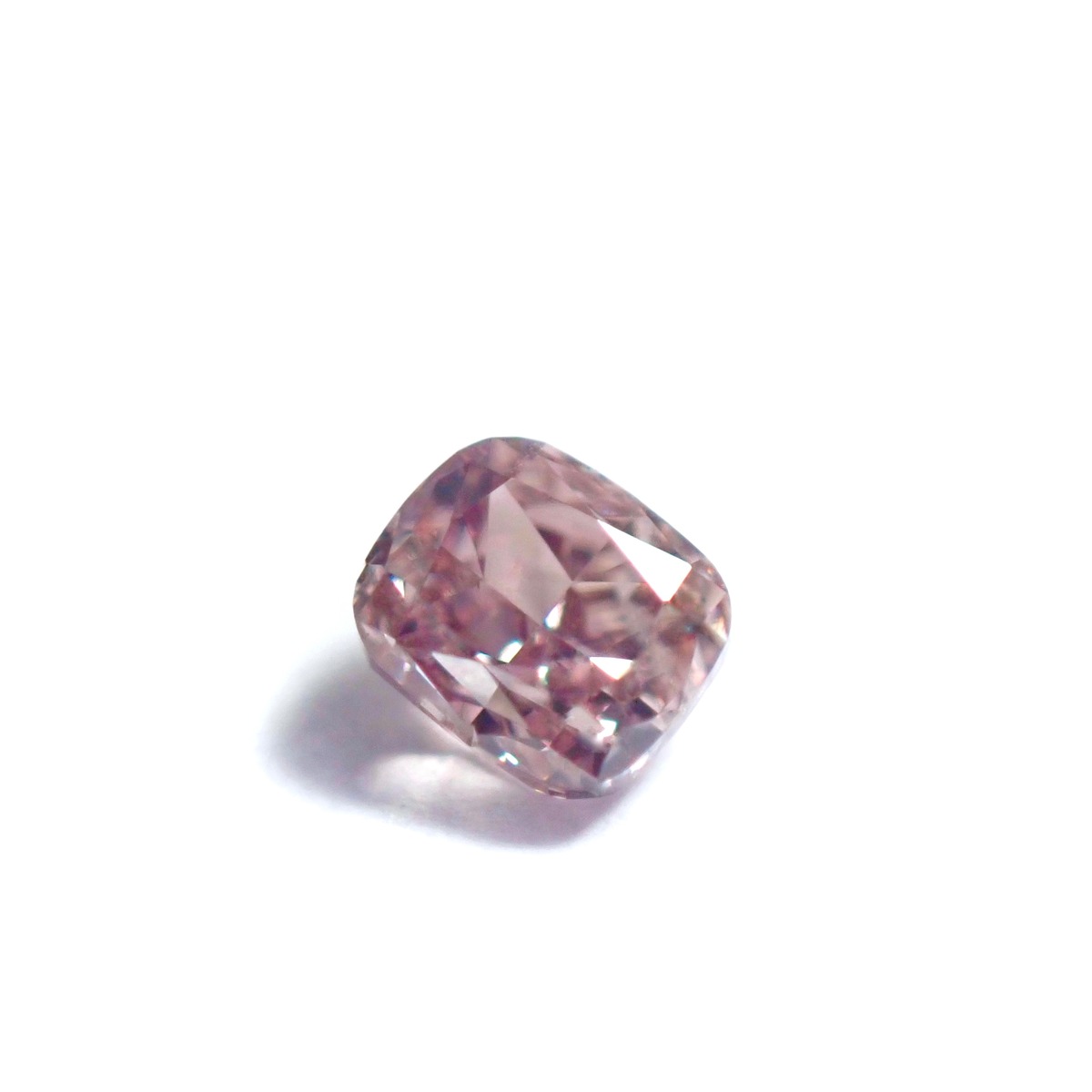 【早いもの勝ち】0.147ct Fancy Deep Purple Pink ピンク ダイヤモンド ルース 裸石 天然 AGTソーティング ピンクダイヤ クッションカット | MUSÉE ...