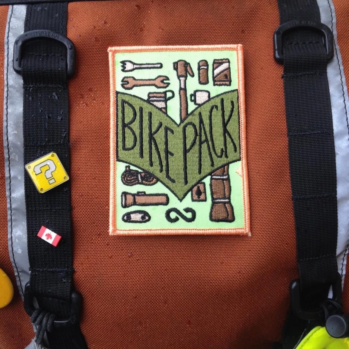 【nomad patches】 Large Bike Pack Patch | ブリトーハウス