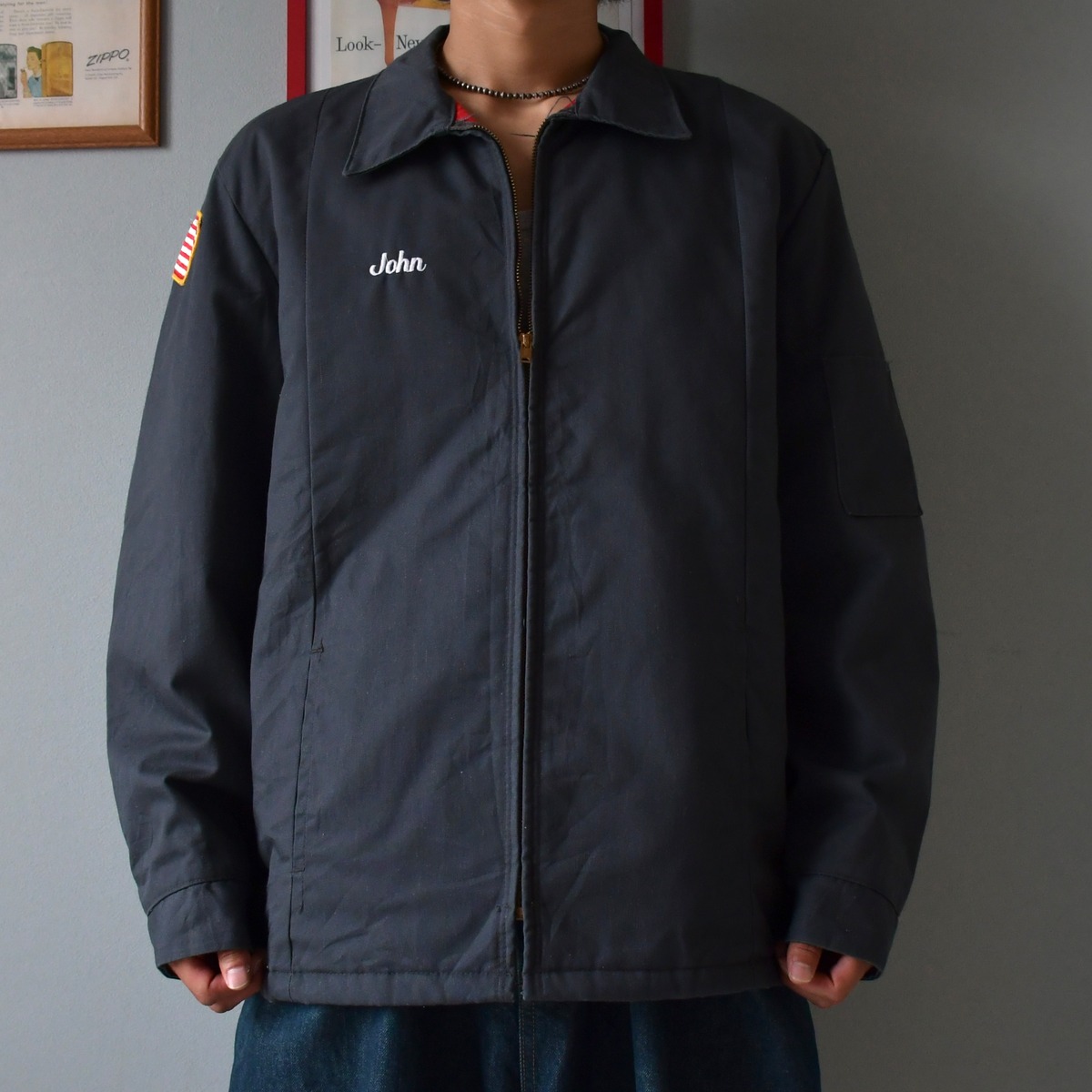 70s work jacket | natume