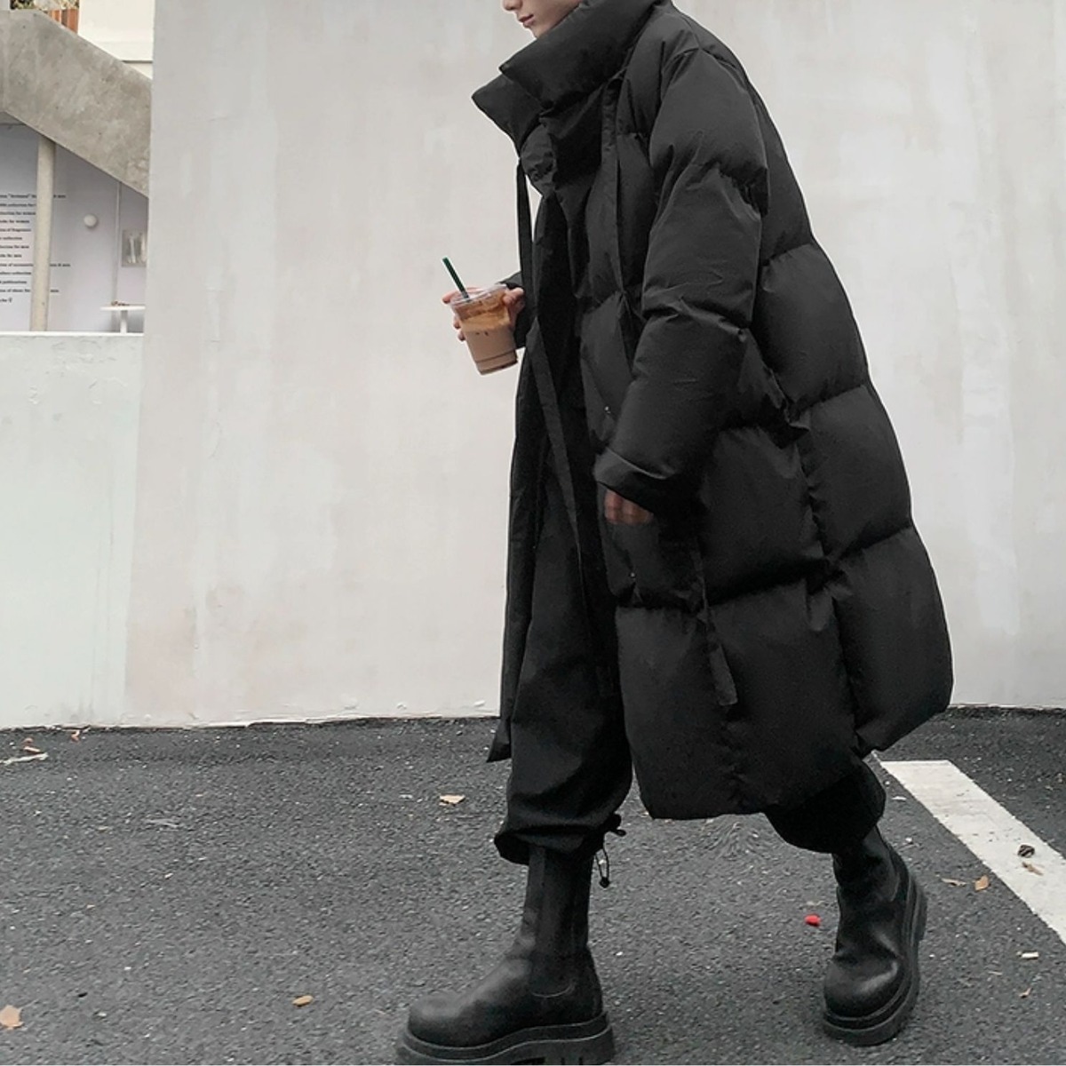 Stand collar down jacket | MOTTO