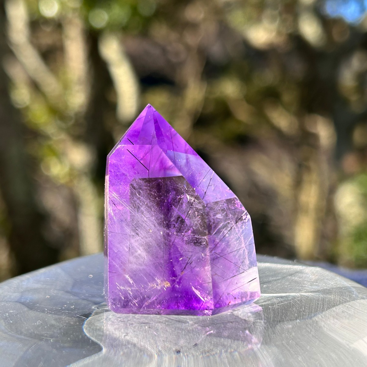 Star Amethyst Rutile Tower | Centre of Distant Theatre